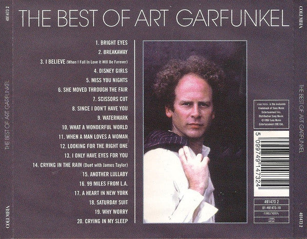 Art Garfunkel – The Best Of Art Garfunkel (Used) (Mint Condition ...