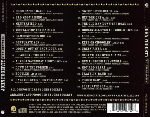 John Fogerty – The Long Road Home (The Ultimate John Fogerty · Creeden ...
