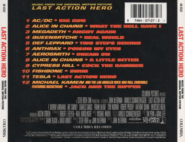 Various – Last Action Hero (Music From The Original Motion Picture ...